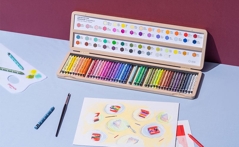 50 ans de Neocolor™ II Aquarelle : 15 nouvelles couleurs éclatantes