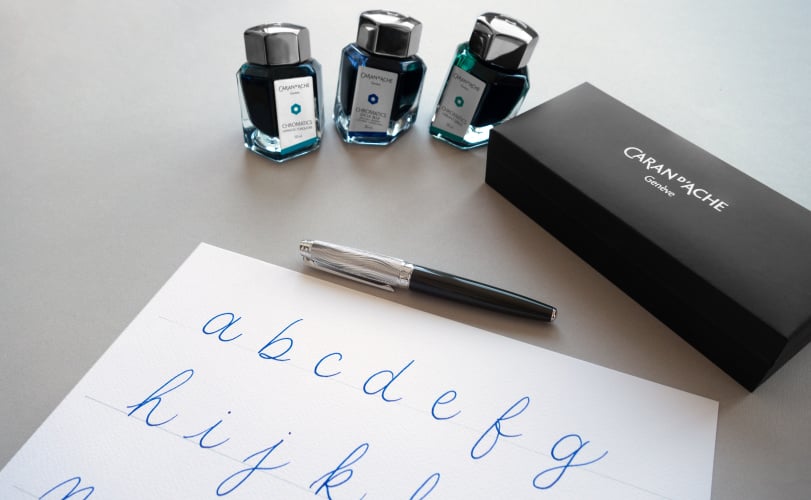 Choosing ink for a fountain pen I Caran d'Ache