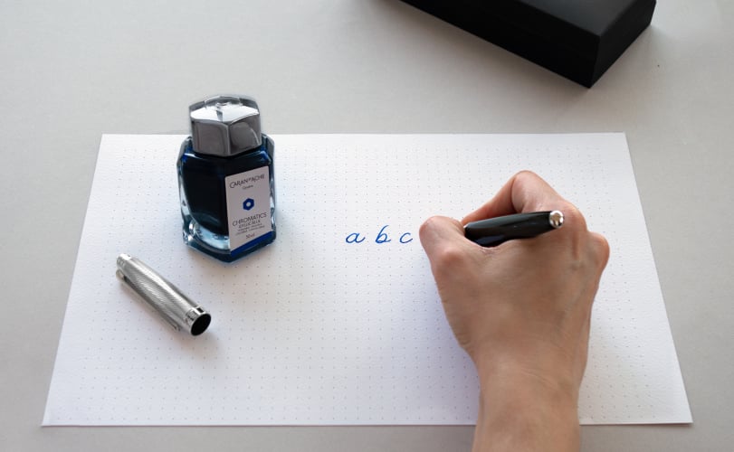 Choosing ink for a fountain pen I Caran d'Ache