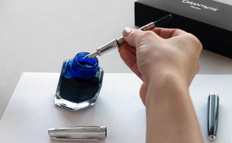 Choosing ink for a fountain pen I Caran d'Ache