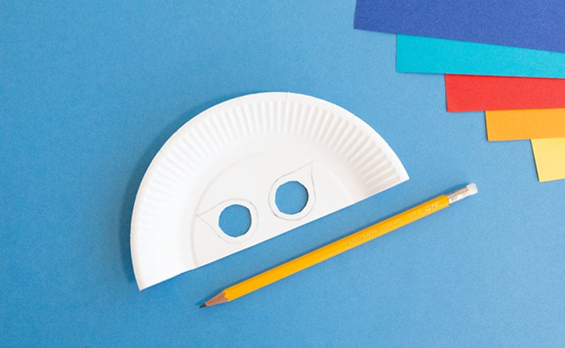 Easy-to-make colorful DIY Carnival mask tutorial | Caran d'Ache