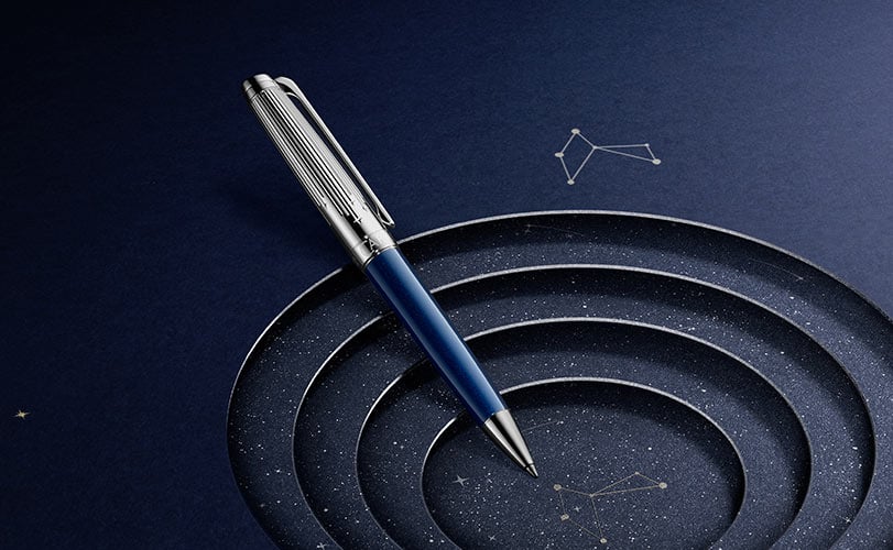 Cosmic Blue: a sparkling collection of writing and drawing instruments ...