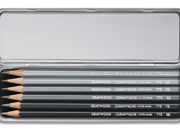Box of 6 Hardness Degrees GRAPHITE LINE | Caran d'Ache US