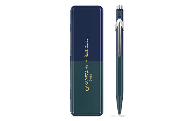 849™ PAUL SMITH Racing Green & Navy Blue Ballpoint Pen Special Edition ...