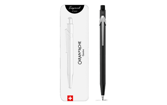 Black FIXPENCIL™ Mechanical Pencil (2 mm Diameter) | Caran d'Ache CH