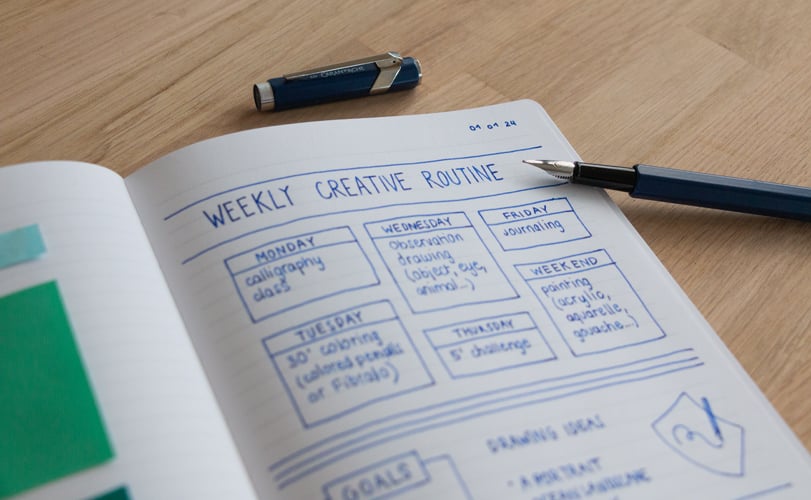 What’s your creative routine? | Caran d’Ache
