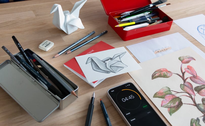 What’s your creative routine? | Caran d’Ache