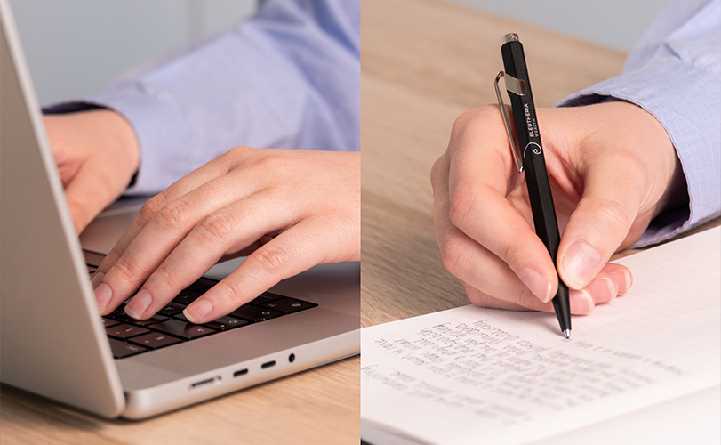 Pen vs. Keyboard: Handwriting Comeback at Work
