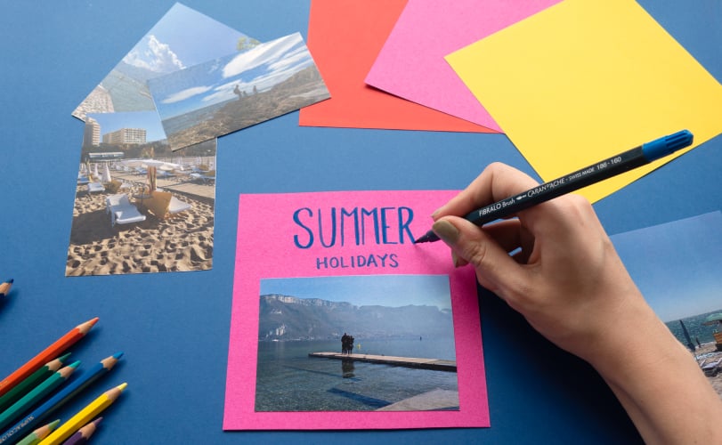 Creative craft ideas for the summer | Caran d'Ache